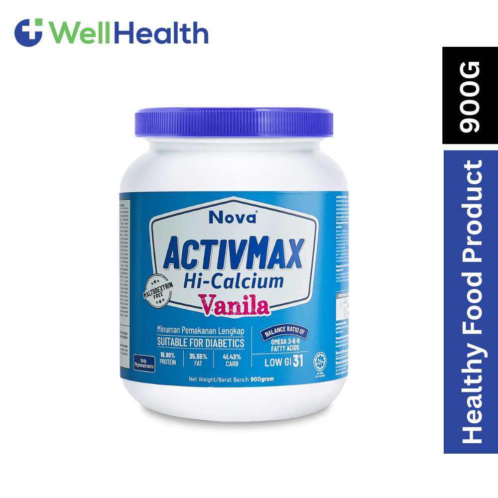 NOVA ACTIMAX HI CALCIUM (VANILLA) 900G