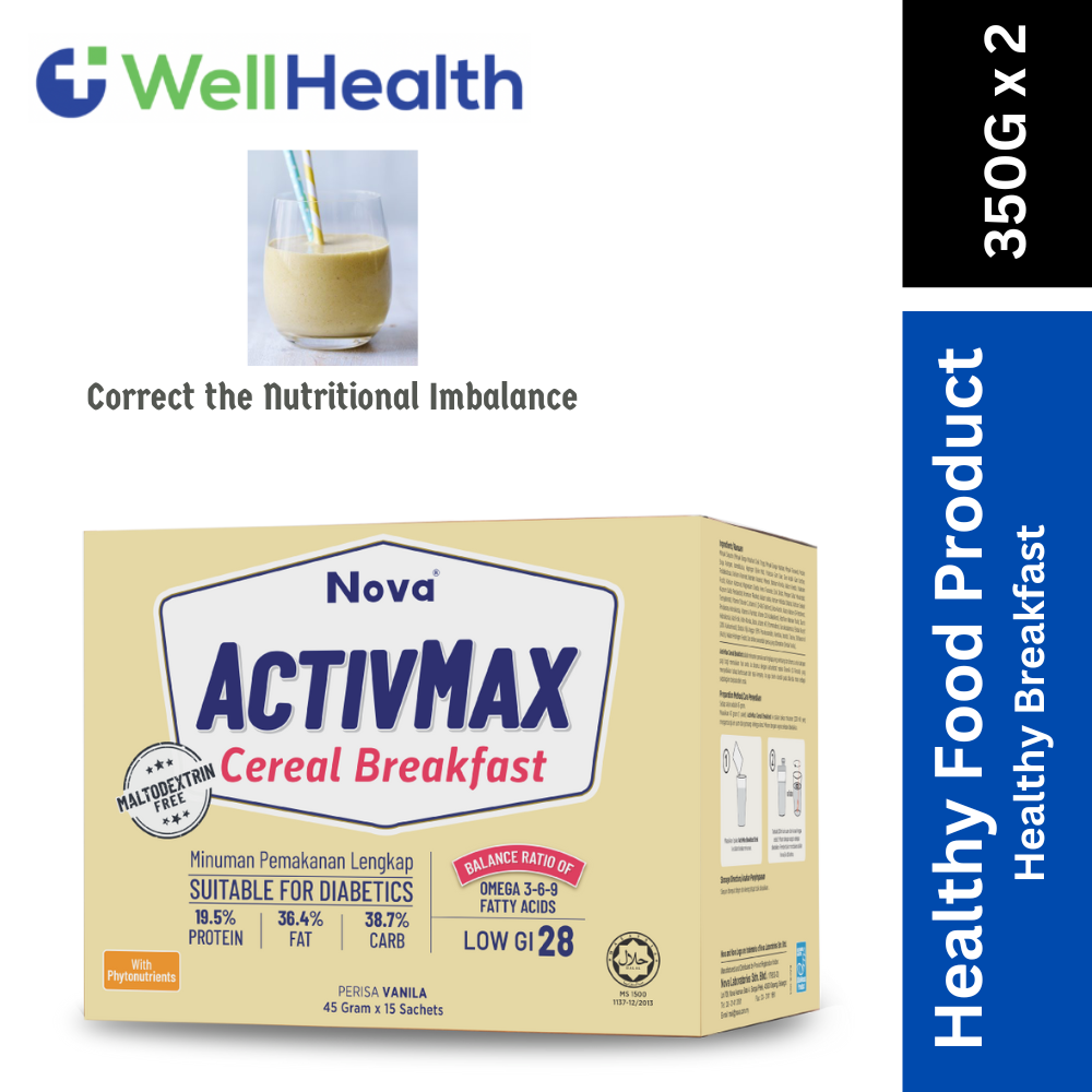 NOVA ACTIMAX CEREAL BREAKFAST 2X350G