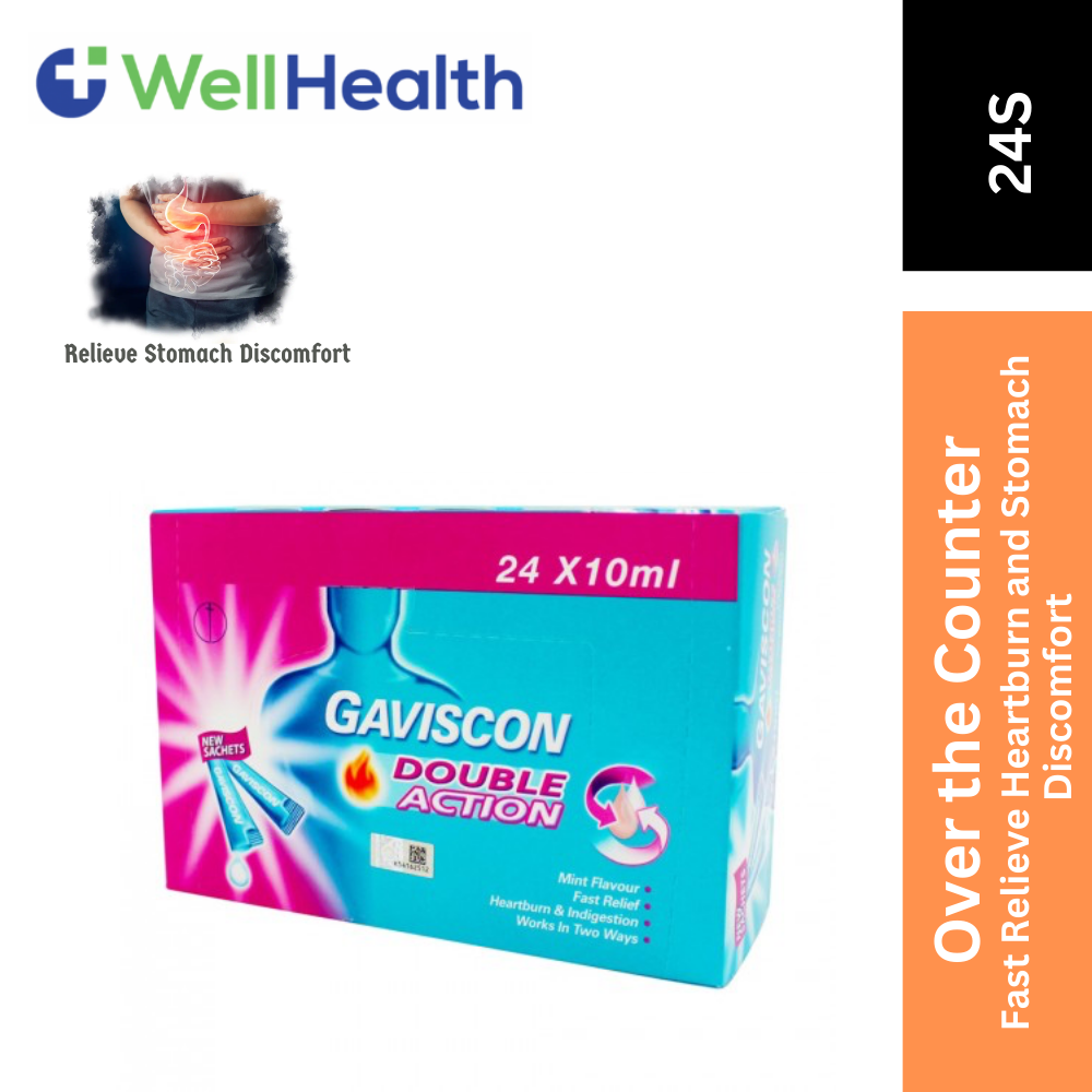 GAVISCON DOUBLE ACTION 10MLX24